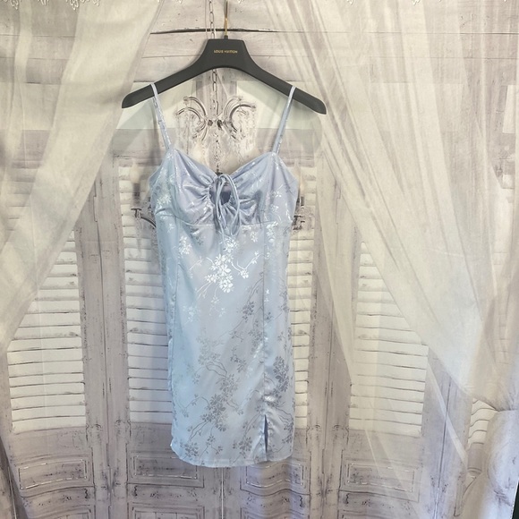 Hello Molly | Dresses | Nwt Hello Molly Powder Blue Dress | Poshmark